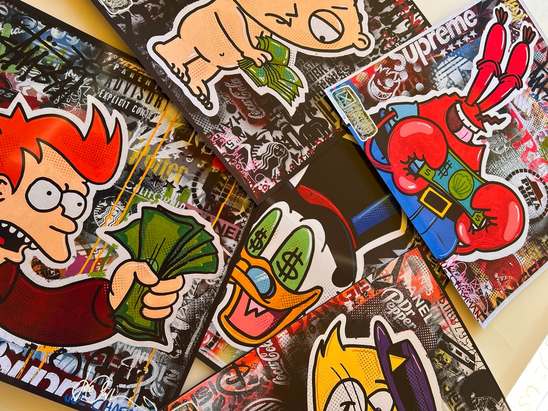 Money Bundle Pack - (5 Limited Edition Prints) - Etsy
