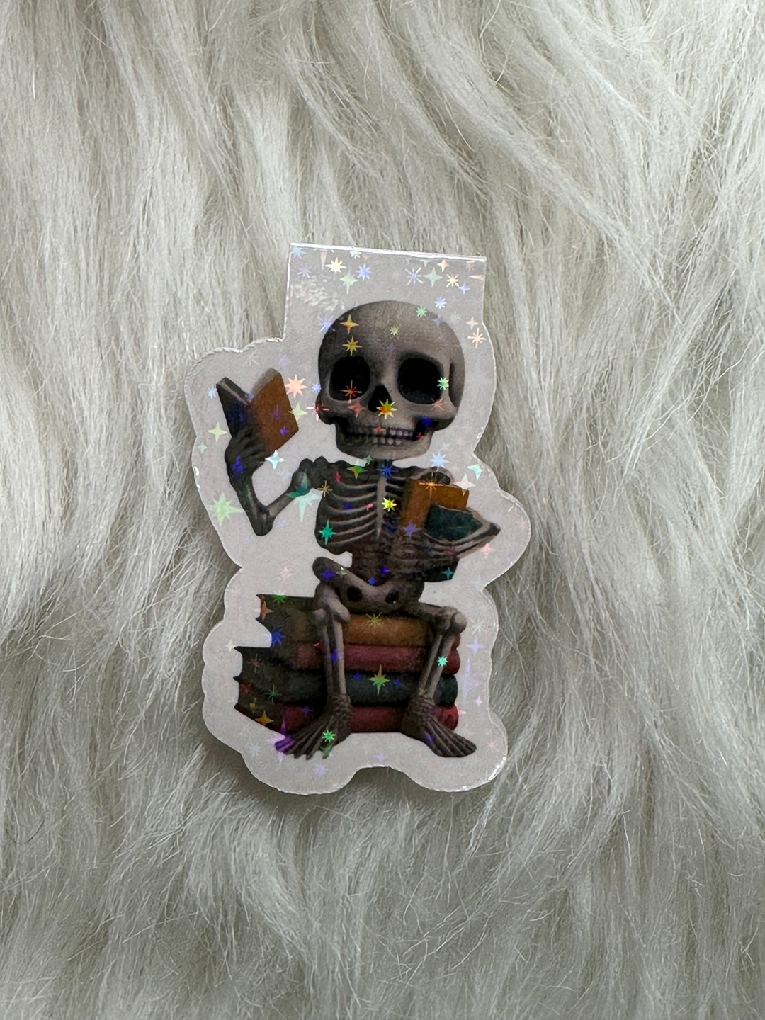 Skeleton Bookmark Magnetic Bookmark Gifts for Readers Reader Gifts ...