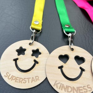 Smiley Face Reward Medals, Eco Friendly Educational Resources for ...