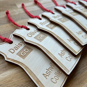 Personalised Netball Dress Keyring Team Gift/award, Keyring, Bag Tag ...