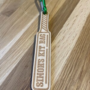 Personalised Cricket Kit Bag Tag, Cricket Bat Keyring Unique Gift - Etsy UK