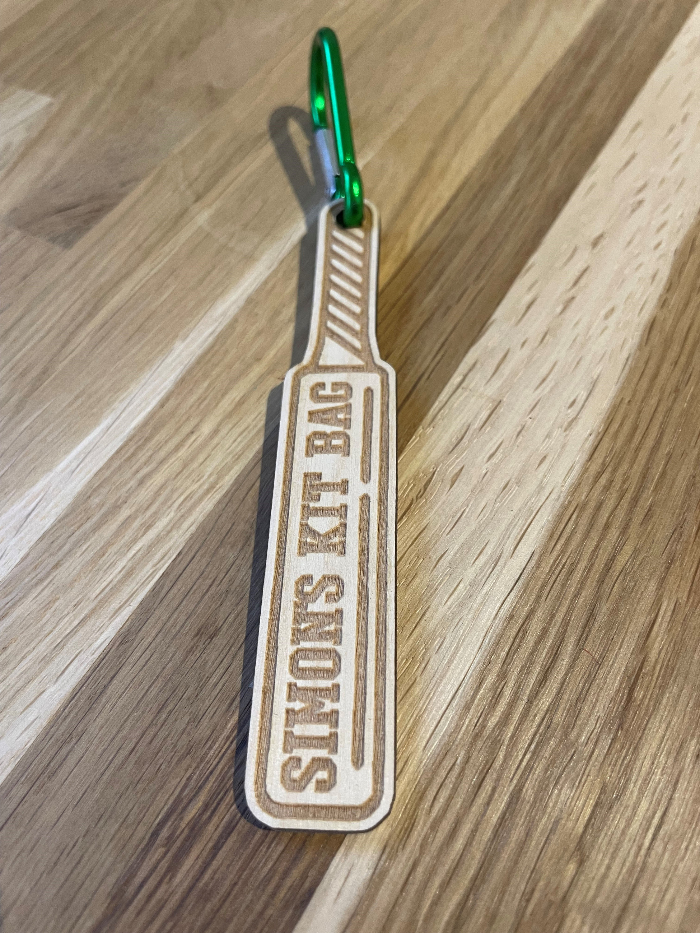 Personalised Cricket Kit Bag Tag Cricket Bat Keyring Unique - Etsy UK