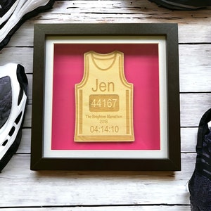 Marathon, Running Challenge Keepsake - Wooden Personalised Keyring ...