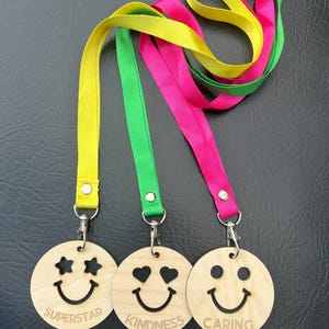 Smiley Face Reward Medals, Eco Friendly Educational Resources for ...