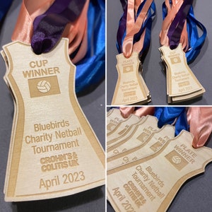 Personalised Netball Dress Keyring Team Gift/award, Keyring, Bag Tag ...