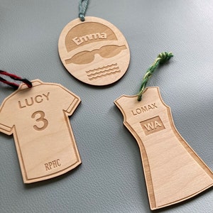 Personalised Netball Dress Keyring Team Gift/award, Keyring, Bag Tag ...