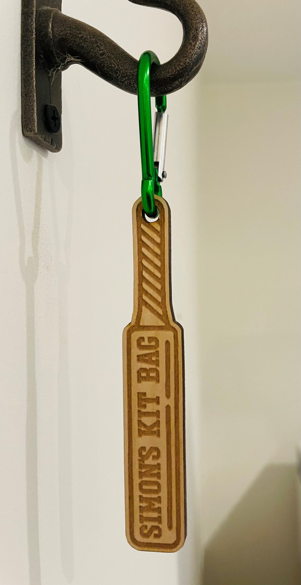 Personalised Cricket Kit Bag Tag Cricket Bat Keyring Unique - Etsy UK