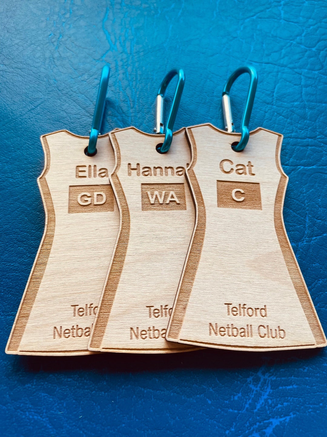 Personalised Netball Dress Wooden Hanging Decoration/keyring - Etsy