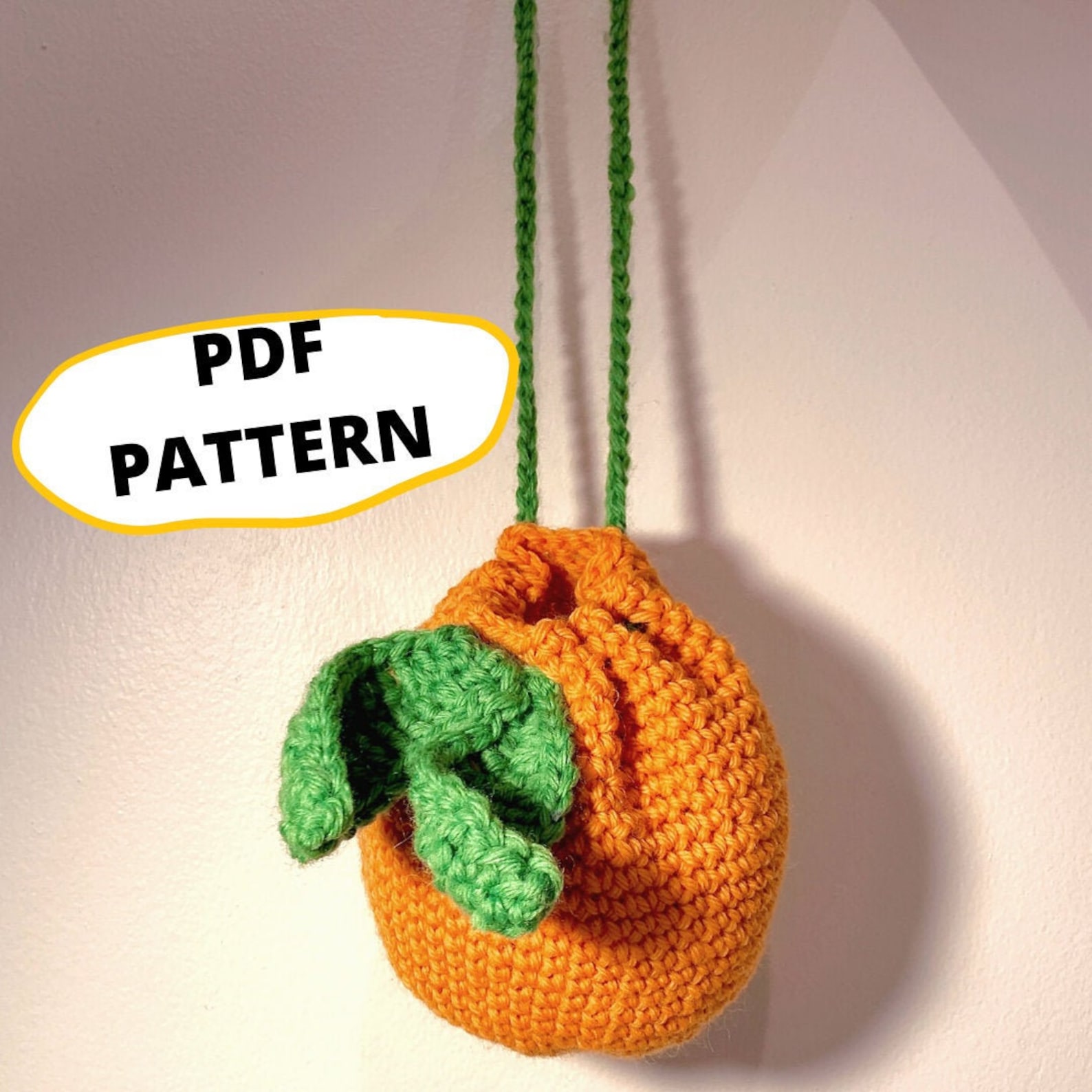 Orange Clementine Bag Crochet Pattern PDF (digital) - Etsy