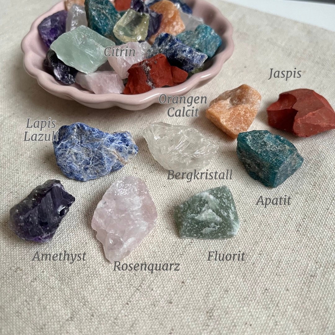 Pure Miracle Mix Natural Stone Mix Semi Precious Stone Crystals Water ...