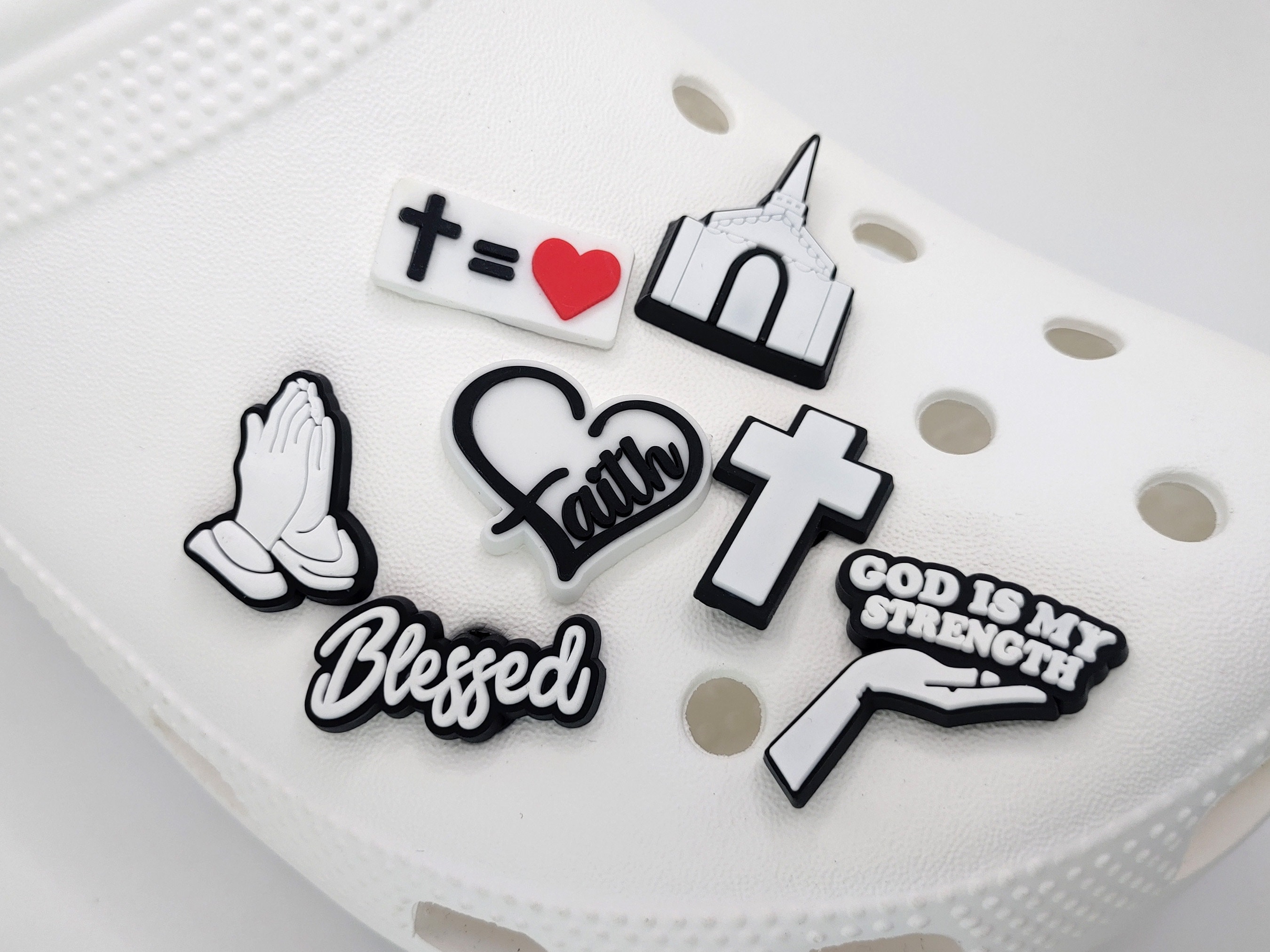 Christian Shoe Charms Religious Charms - Etsy