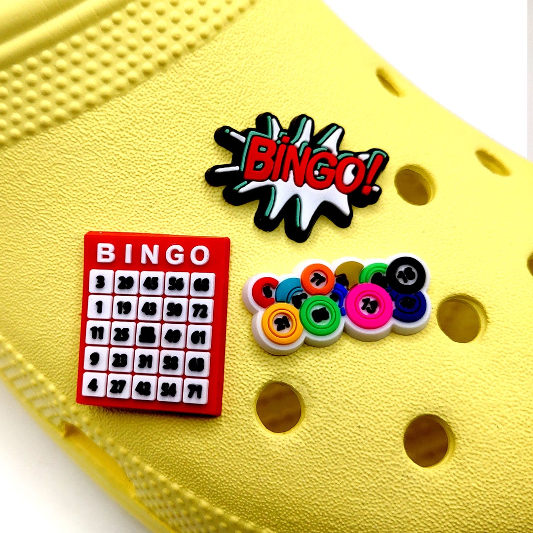 Bingo Shoe Charms | Bingo Gift - Etsy
