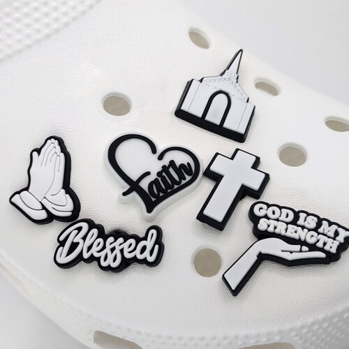Christian Shoe Charms Religious Charms - Etsy