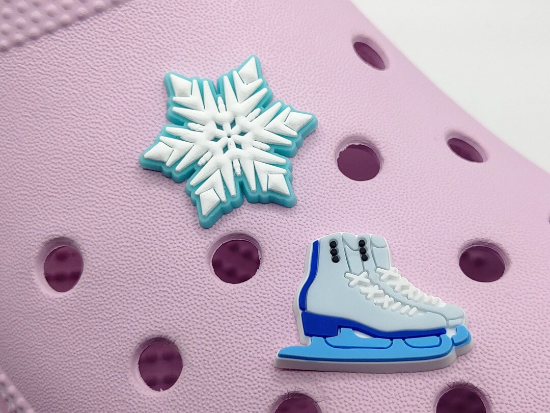 Ice Skates Shoe Charm: Figure Skating Clog Decoration - Etsy