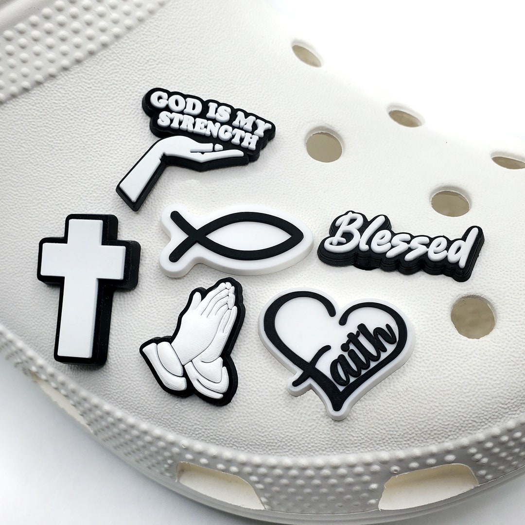 Christian Shoe Charms | Religious Charms - Etsy