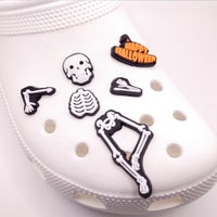 Black Ghost Shoe Charm - Etsy