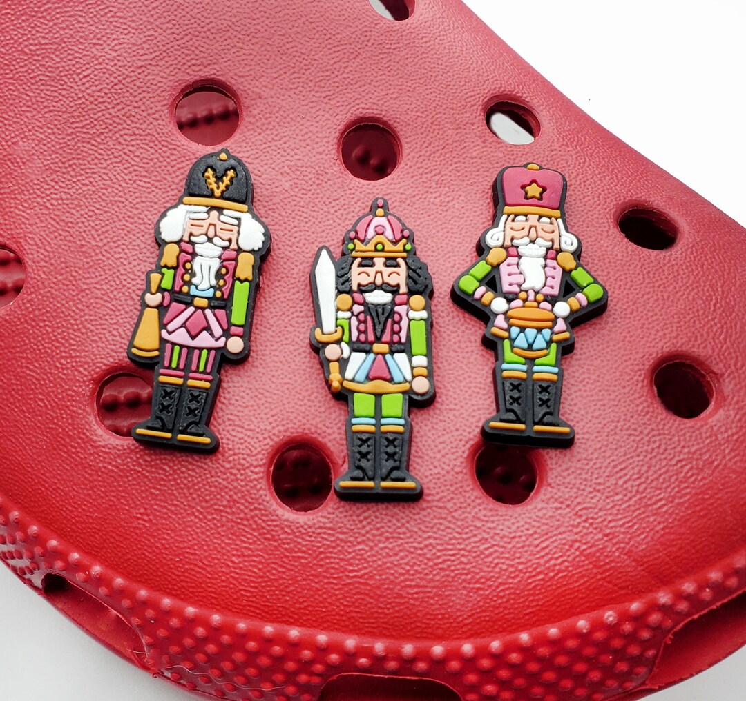 Christmas Nutcracker Charms | Holiday Shoe Charms - Etsy