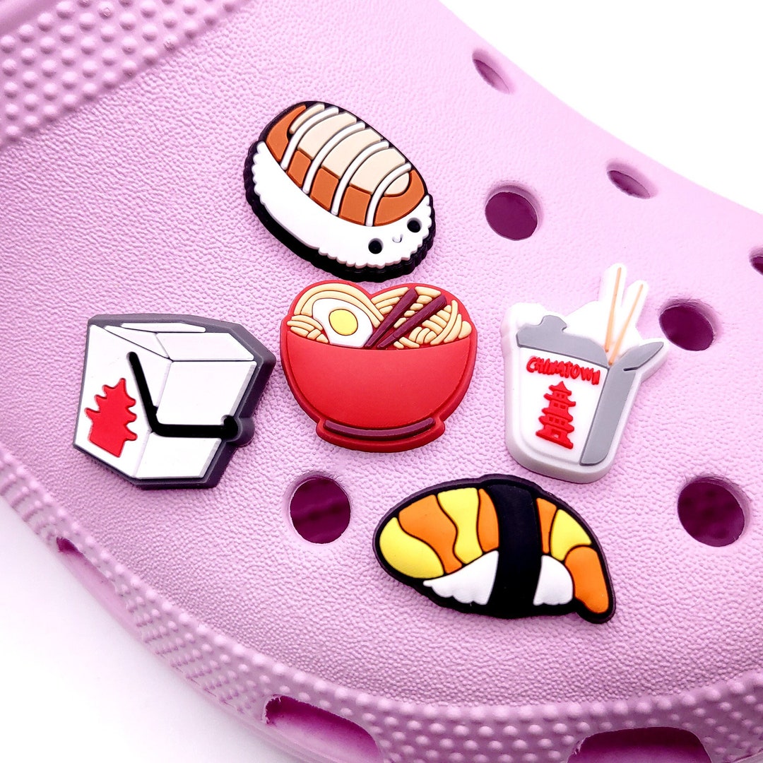 Takeout Shoe Charm Ramen Shoe Charm Sushi Charm - Etsy
