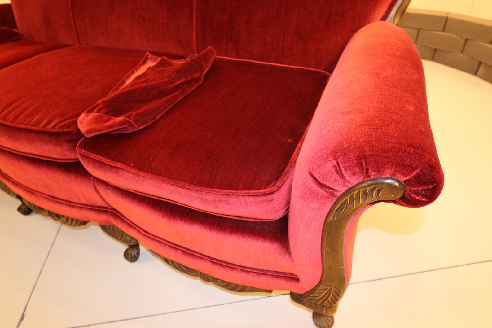 Early 20th Century Bordello Settee - Etsy