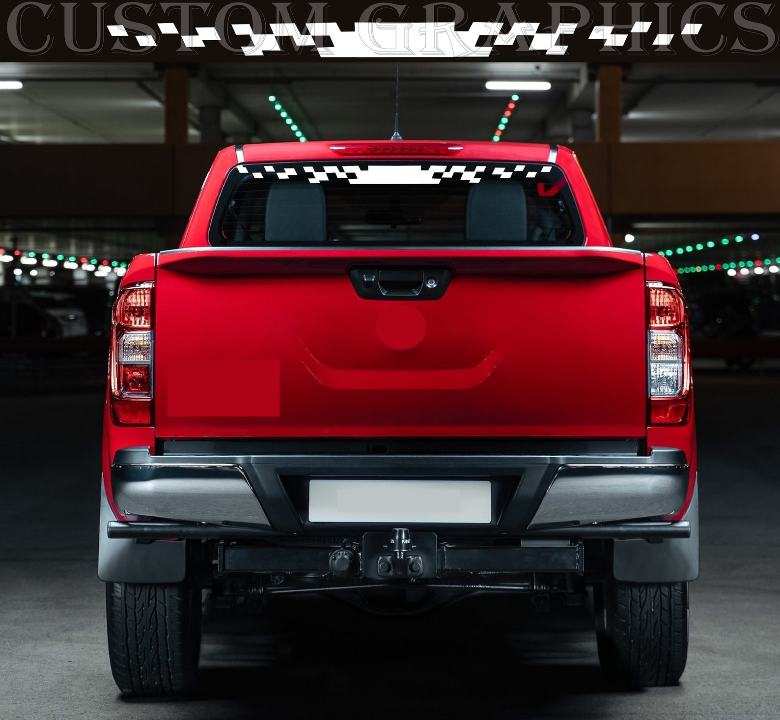 Tailgate Glasse Sport Sticker Decal Side Door Stripe Etsy