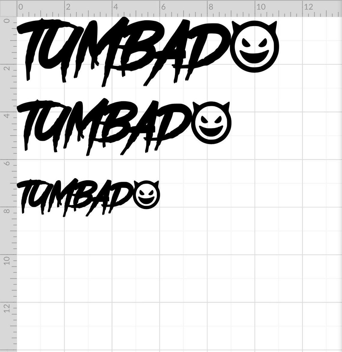 Calcomanía Tumbado - Etsy