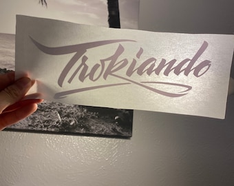 Trokiando Mexican Flag Colors Sticker Vinyl Decal - Etsy