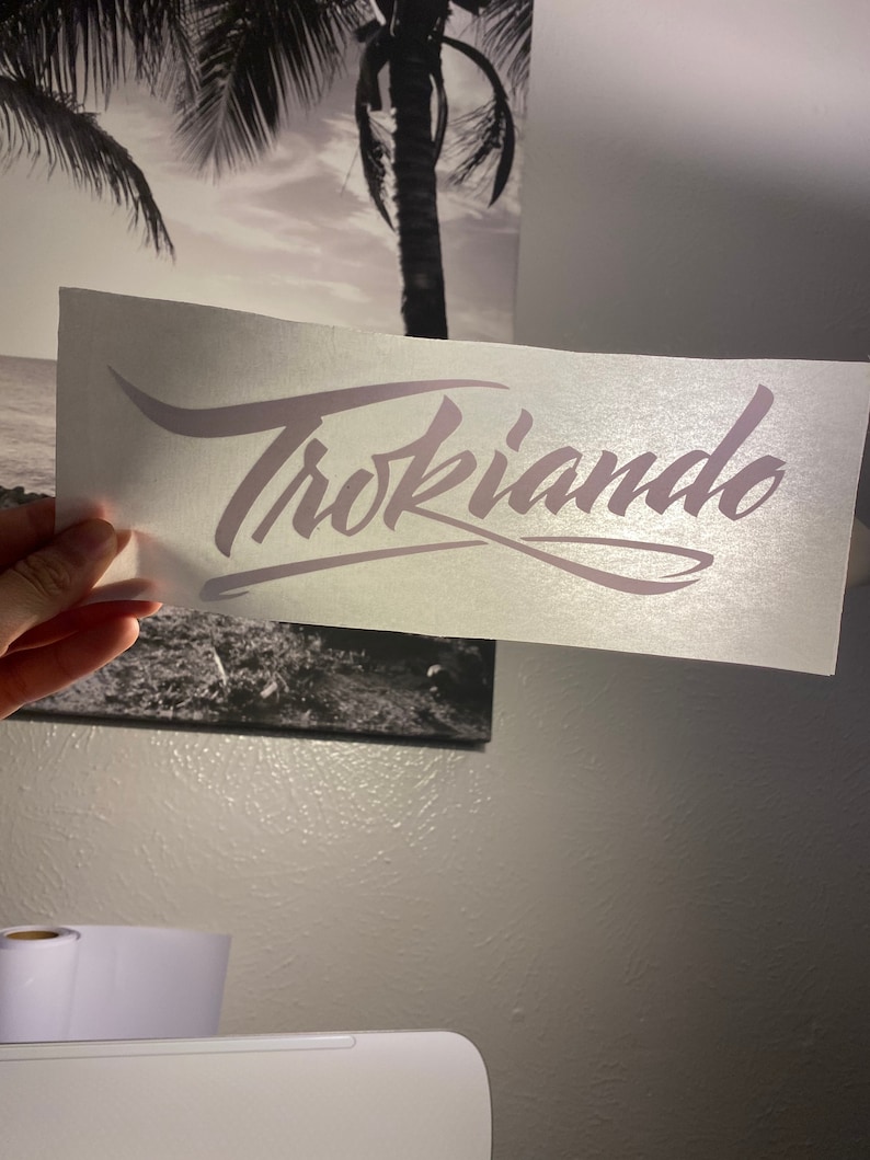 Calcomanía Trokiando - Etsy