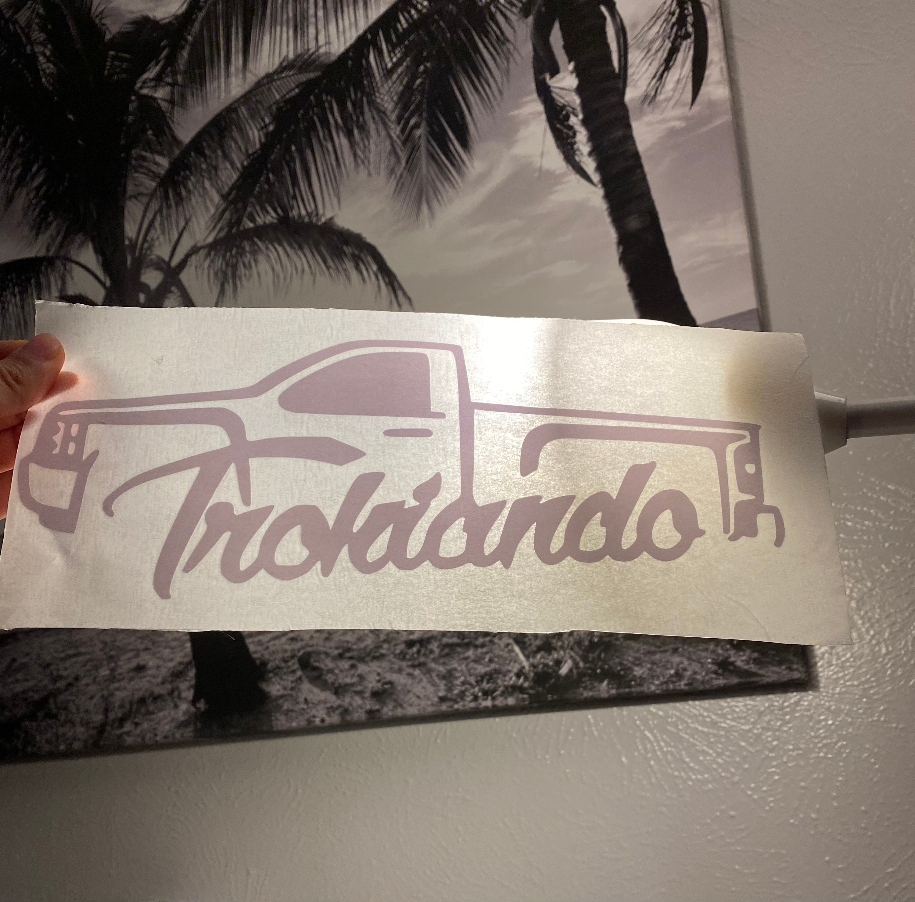 Calcomanía De Contorno De Camión Trokiando - Etsy Canada