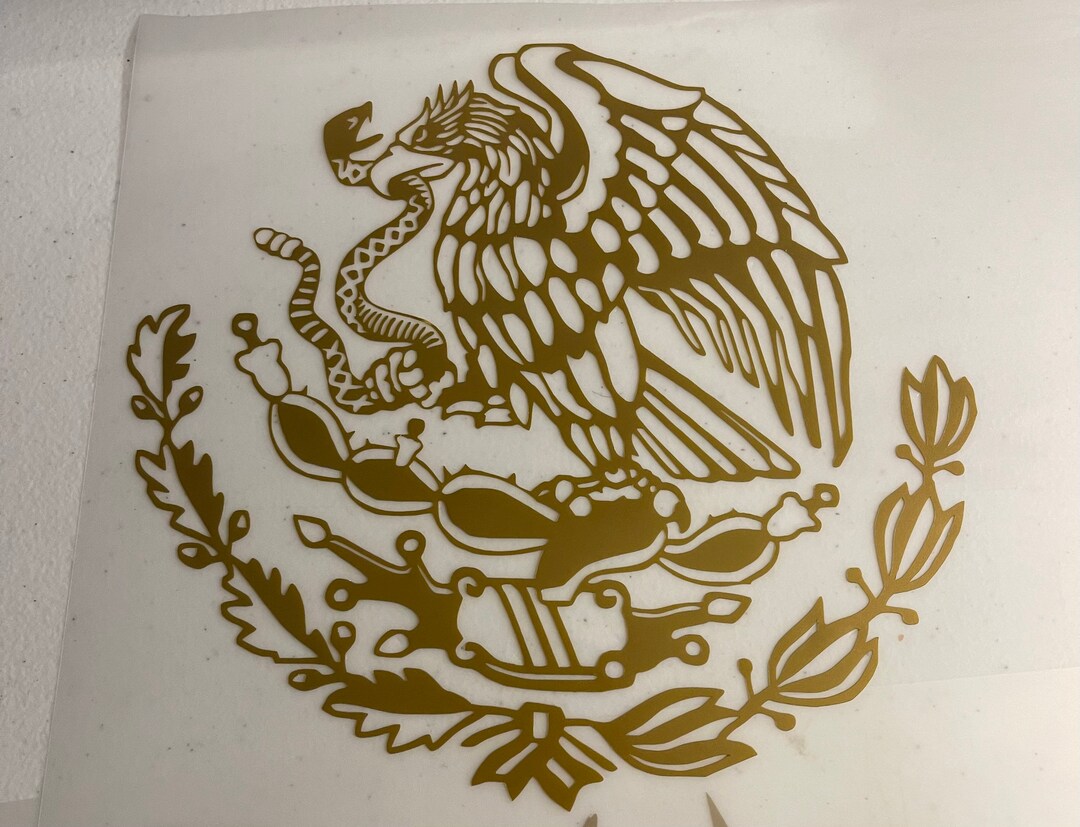 Calcomanía Emblema Mexicano - Etsy