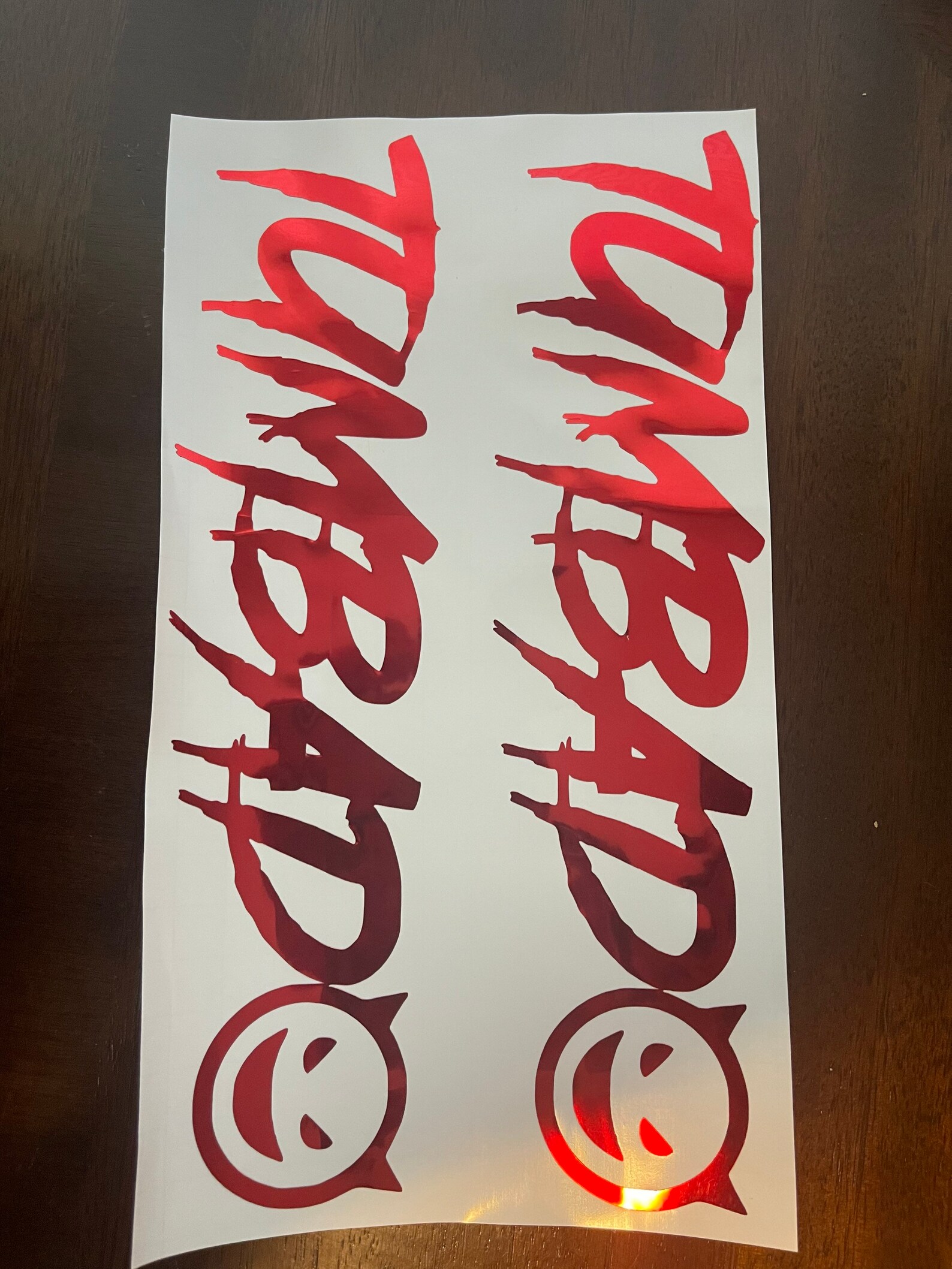 Calcomanía Tumbado - Etsy