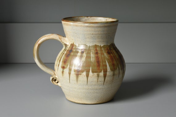 Harry Juniper Pottery Mug /tankard / Vase Tulip Shape Brown | Etsy