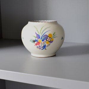 Poole Pottery 1930s Vase, Red Clay Traditional Ware Small Wide Vase ...