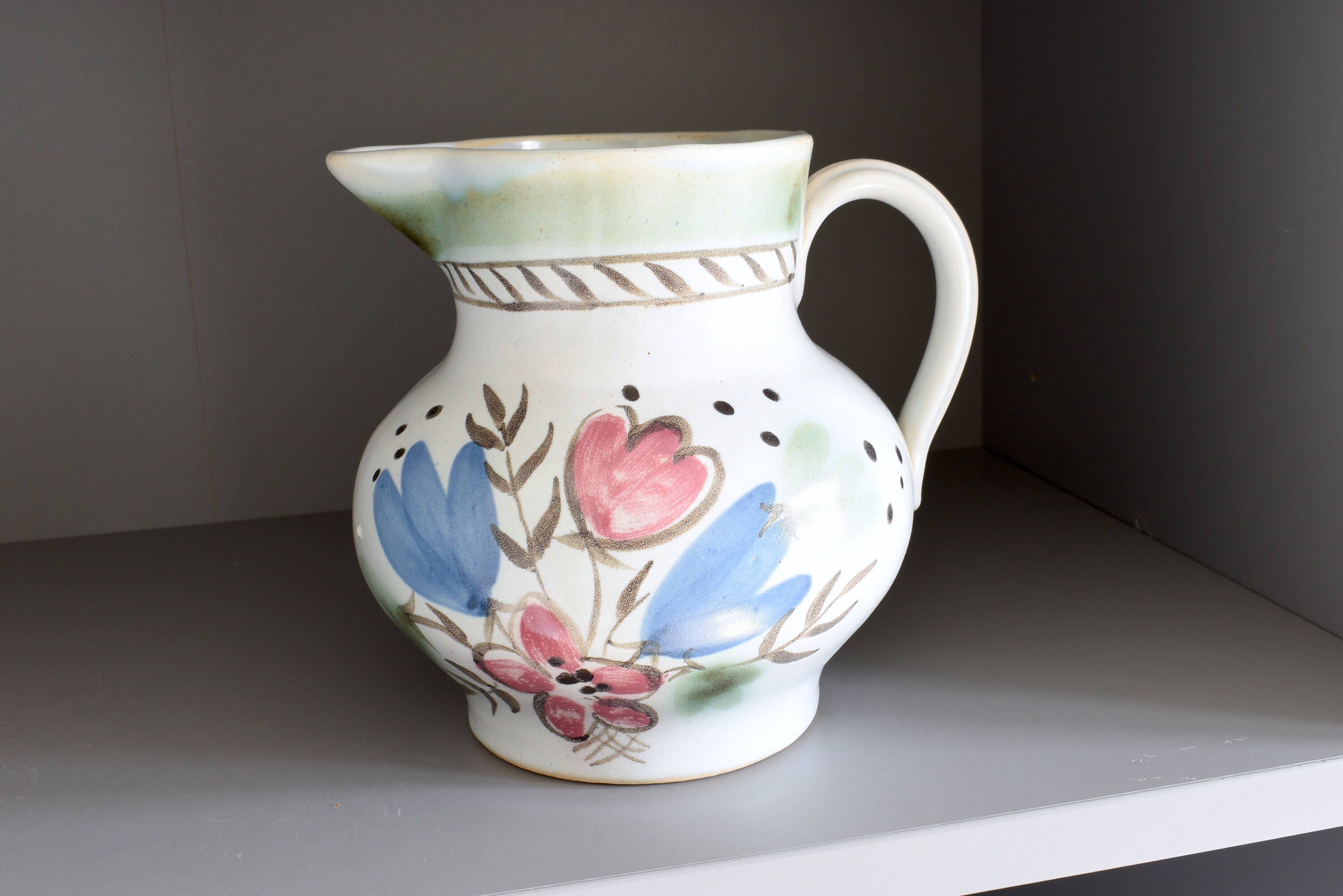 Buchan Pottery Jug Scottish Pottery Stoneware Jug 2 Pint - Etsy