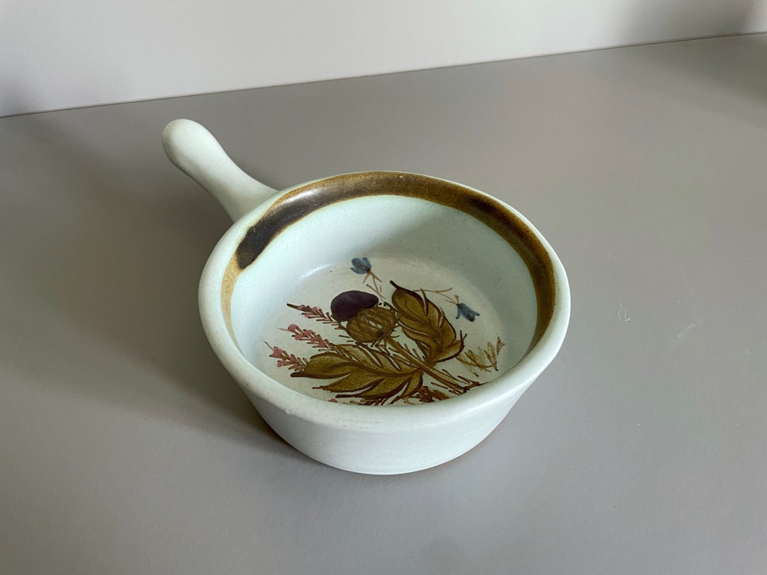 Buchan Pottery Mini Stoneware Skillet Shaped Serving Dish. Pale Blue ...