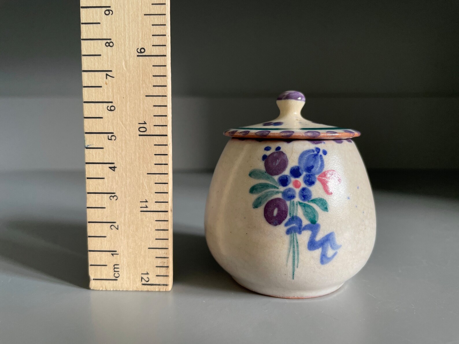 Poole Pottery Antique Mustard Pot, Shape 276, Original Red Clay With ...