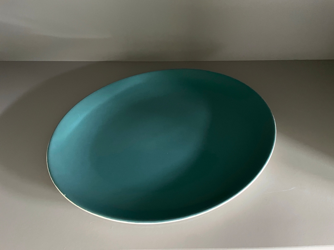 Poole Pottery Blue Moon Steak Plate: Vintage Oval Serving Plate - 11 1/ ...
