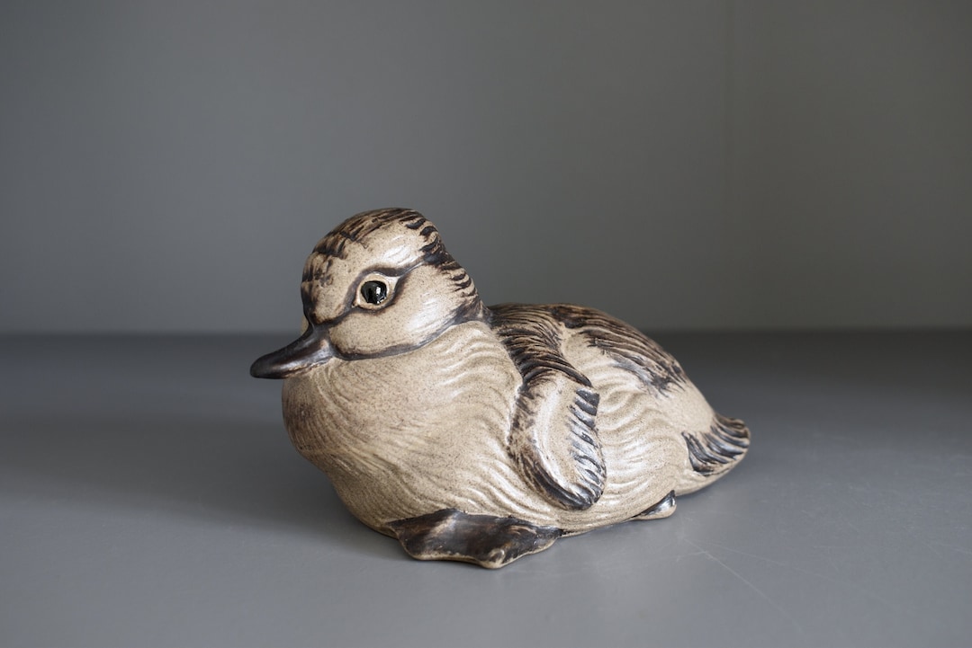 Poole Pottery Stoneware Duckling Figurine, Collectible Bird Ornament ...