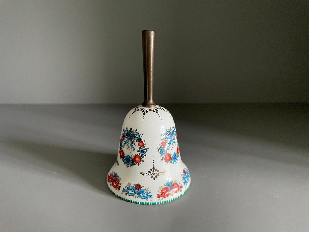 ARTA Enamelled Bell, Small Decorative Hand Bell, Made in Austria ...