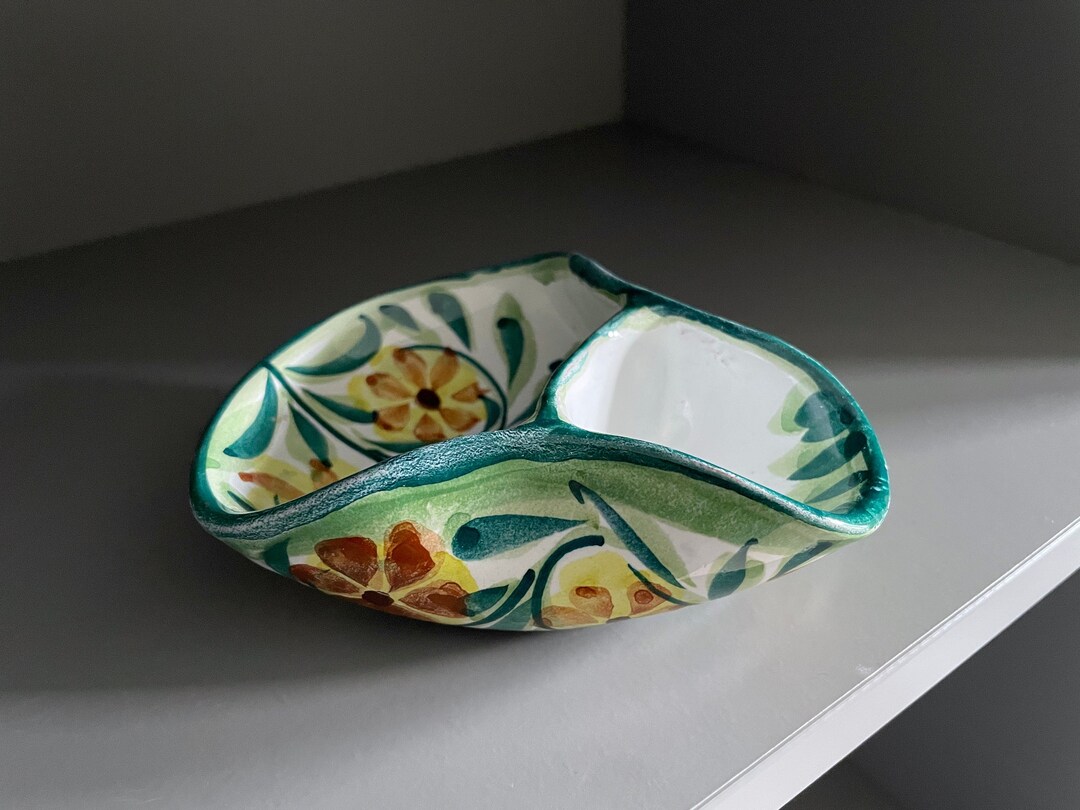 Porches Pottery Portugal Olive Dish Hand Painted Earthenware - Etsy