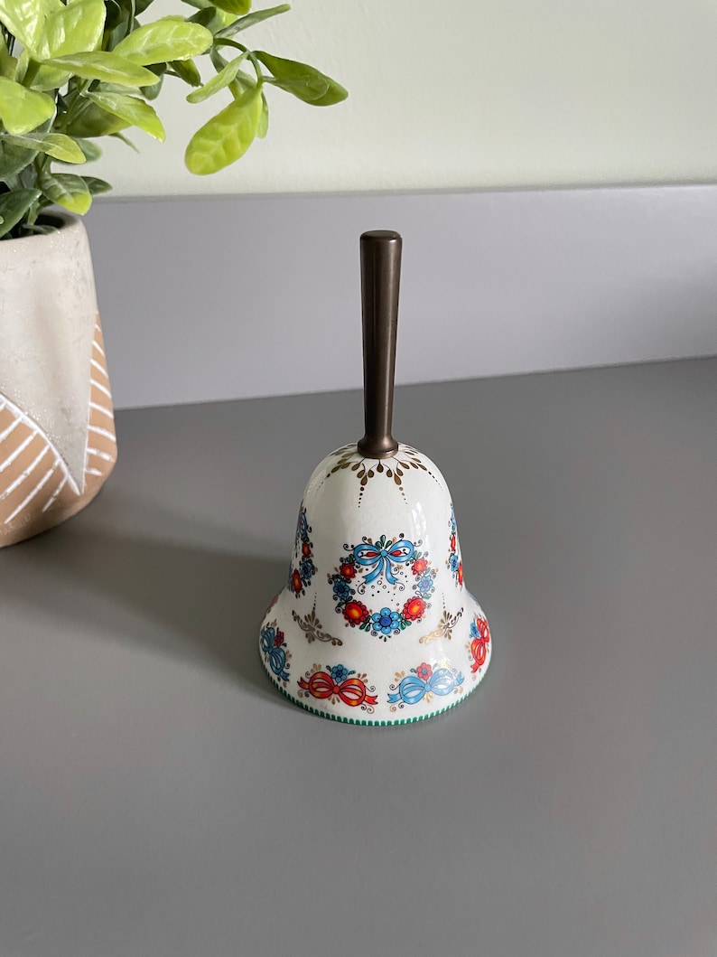 ARTA Enamelled Bell, Small Decorative Hand Bell, Made in Austria ...