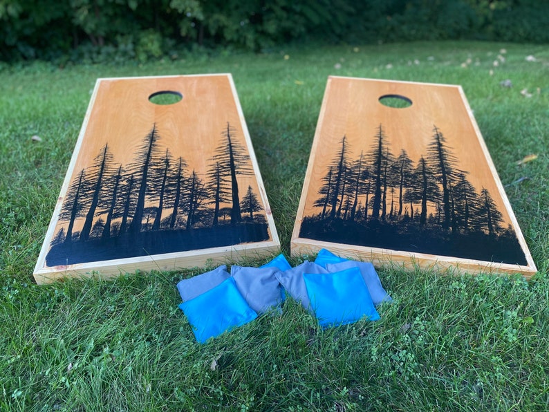 Custom Cornhole Boards - Etsy
