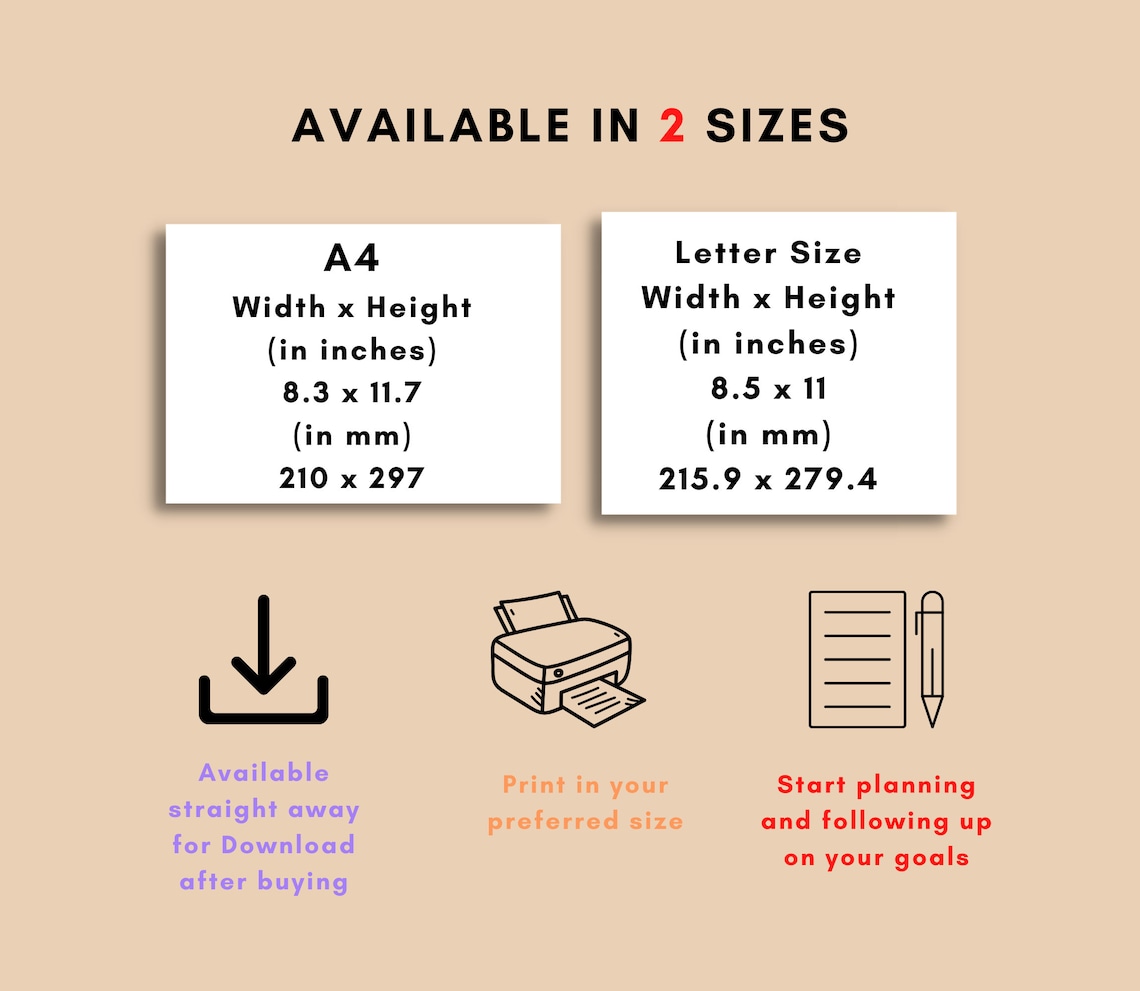 Horizontal Notebook Paper Digital Download, School Paper, Lined Paper ...