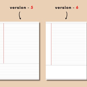 Notebook Paper Digital Download, School Paper, Lined Paper PDF ...