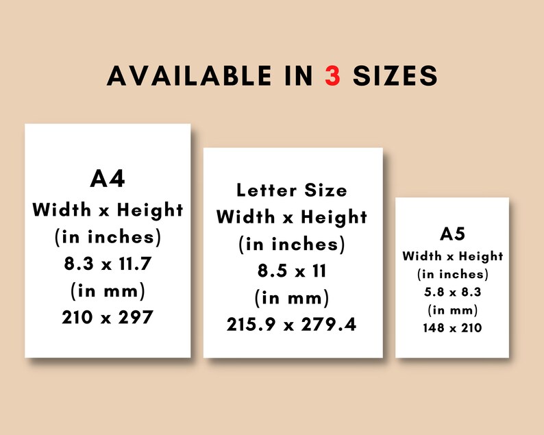 Notebook Paper Digital Download, School Paper, Lined Paper PDF ...