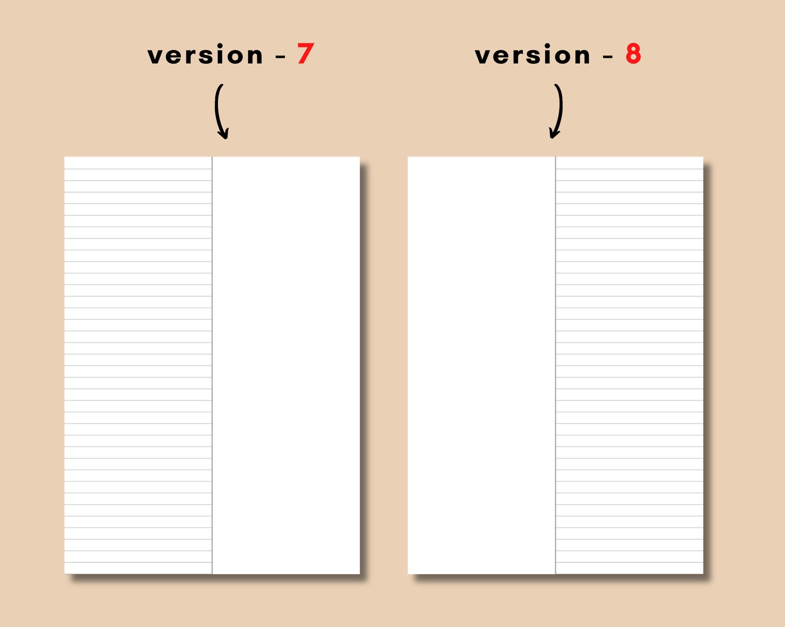Notebook Paper Digital Download, School Paper, Lined Paper PDF ...