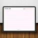 Horizontal Printable to Do List, to Do List Notepad, Printable Todo ...