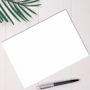 Horizontal Notebook Paper Digital Download, School Paper, Horizontal ...