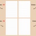 Printable Lined Notebook Paper: A5, A4, Letter Size (PDF Digital ...