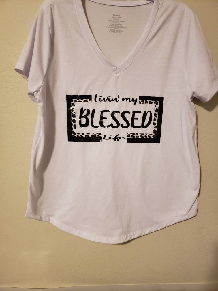 Livin' My Blessed Life SVG for Cricut and Silhouette | Faith ...