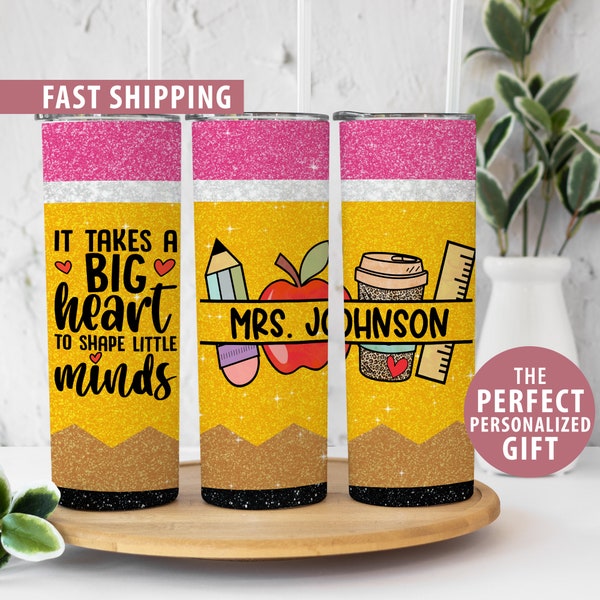 Personalized Teacher Cup - Etsy